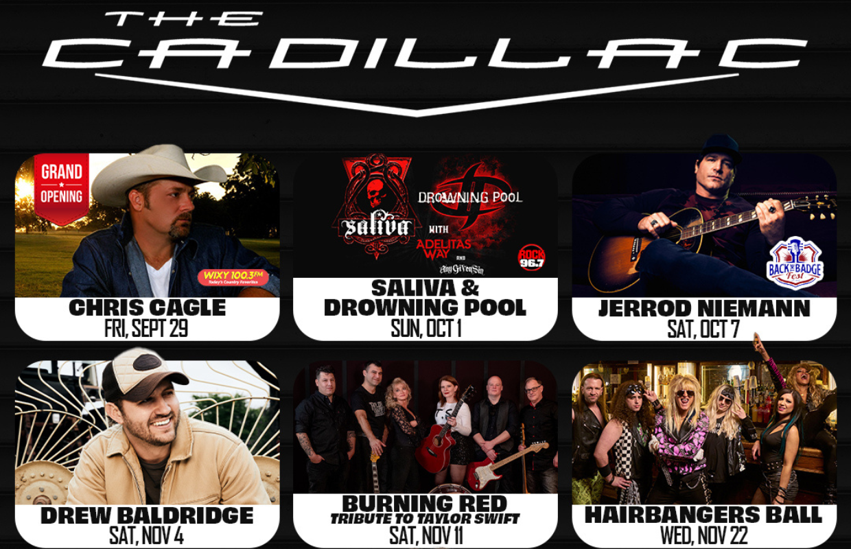 WIXY Country celebrates our new venue The Cadillac! | WIXY.com