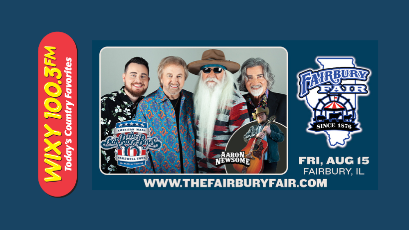 Oak Ridge Boys Fairbury Fair, 08/15/2025 | WIXY.com